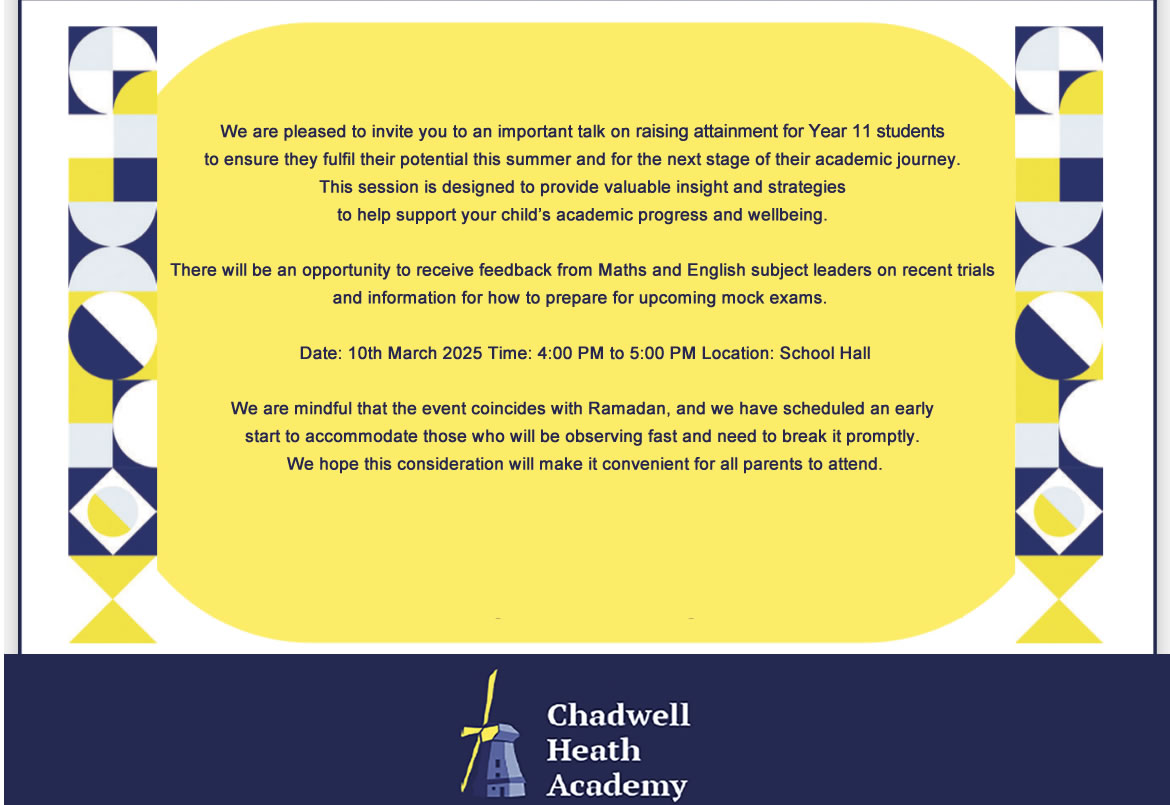 Chadwell Heath Academy - Home